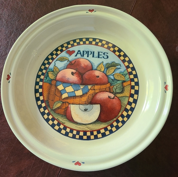 Susan Winget | Kitchen | Vintage Susan Winget Deep Dish Harvest Fair ...